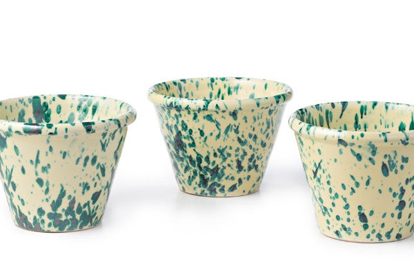 Italian Splatterware Bowl - Large - Mercato Antiques - 3