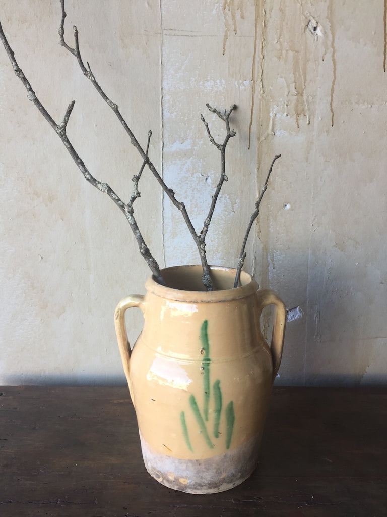(SOLD) Pugliese Glazed Terracotta Pot -1