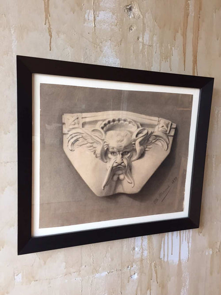 framed-italian-antique-artwork-gargoyle_grande.jpg?v=1458758047
