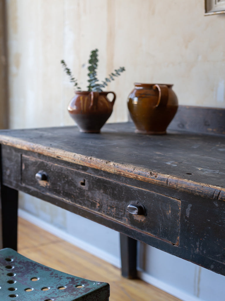 (SOLD) Rustic Vintage Work Table