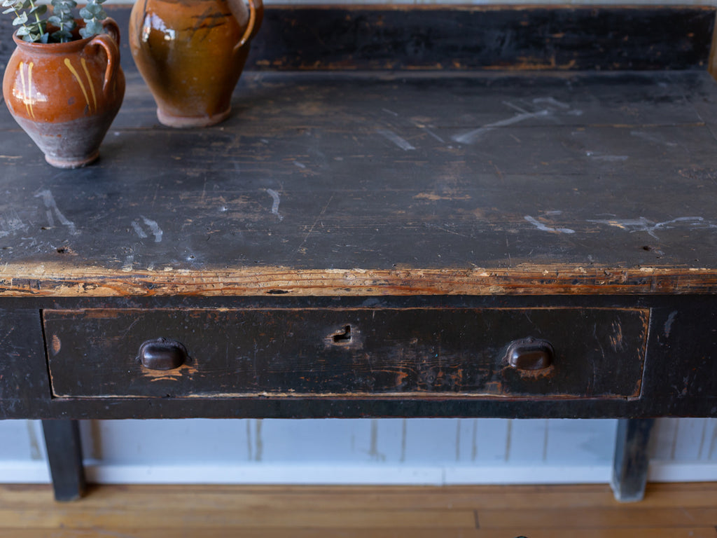 (SOLD) Rustic Vintage Work Table