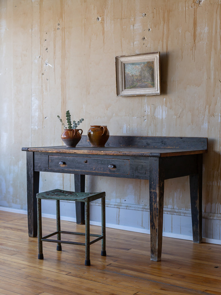 (SOLD) Rustic Vintage Work Table